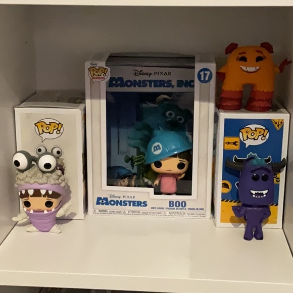 Funko | Toys | Funko Monsters Inc Boo Vinyl Figure Blue | Poshmark